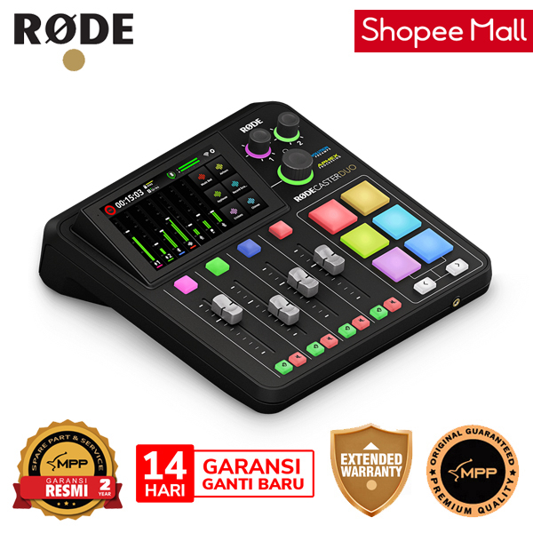 Jual Microphone RodeCaster Duo Integrated Audio Production Studio ...