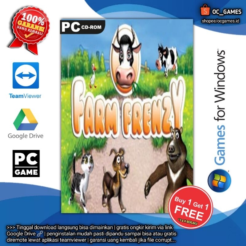 Jual Farm Frenzy | PC Games Windows | Shopee Indonesia