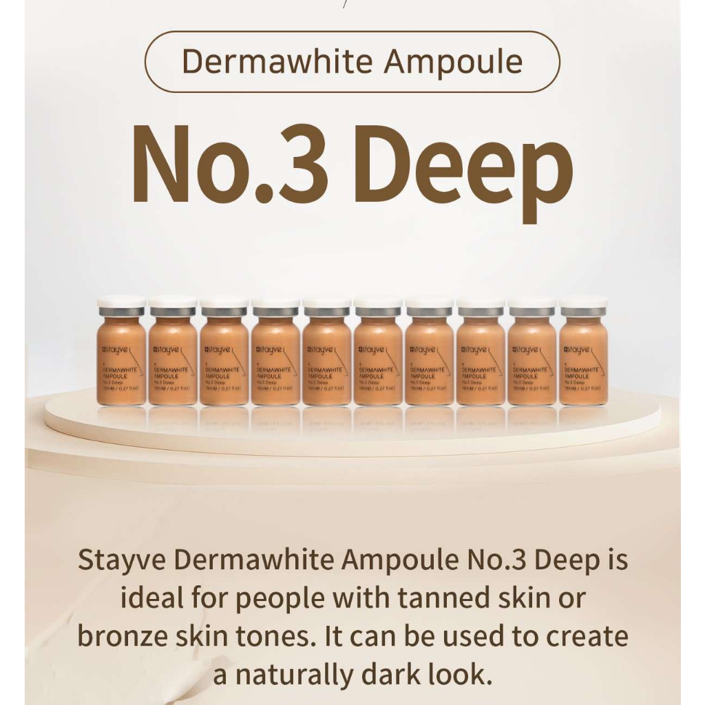 Jual STAYVE BB GLOW DERMAWHITE DEEP NO 3 SERUM BB GLOW WAJAH GLOWING ...