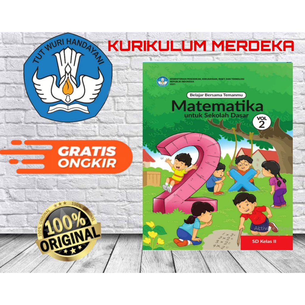 Jual Buku Paket Siswa Matematika Vol 2 Belajar Bersama Temanmu SD Kelas 2 Kurikulum Merdeka ...
