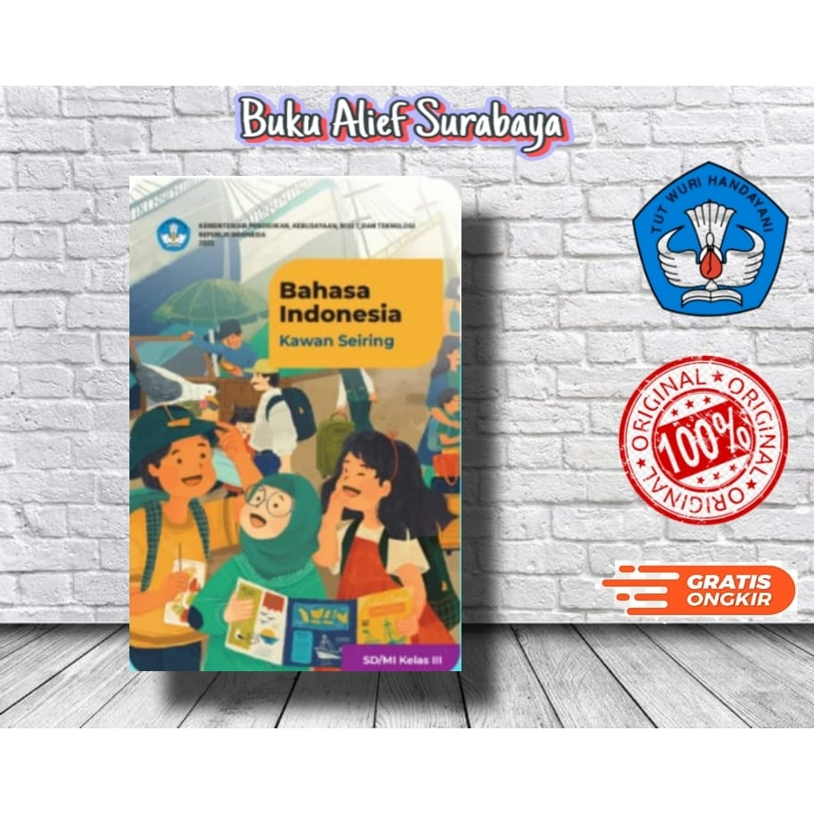 Jual Buku Paket Siswa Bahasa Indonesia Kawan Seiring SD Kelas 3 Kurikulum Merdeka Kurmer ...