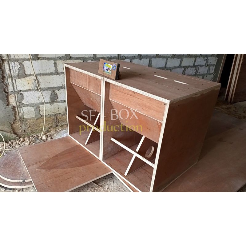 Jual BOX turbo 12 in dan 10 in Single bok speaker tebal 18mm | Shopee ...