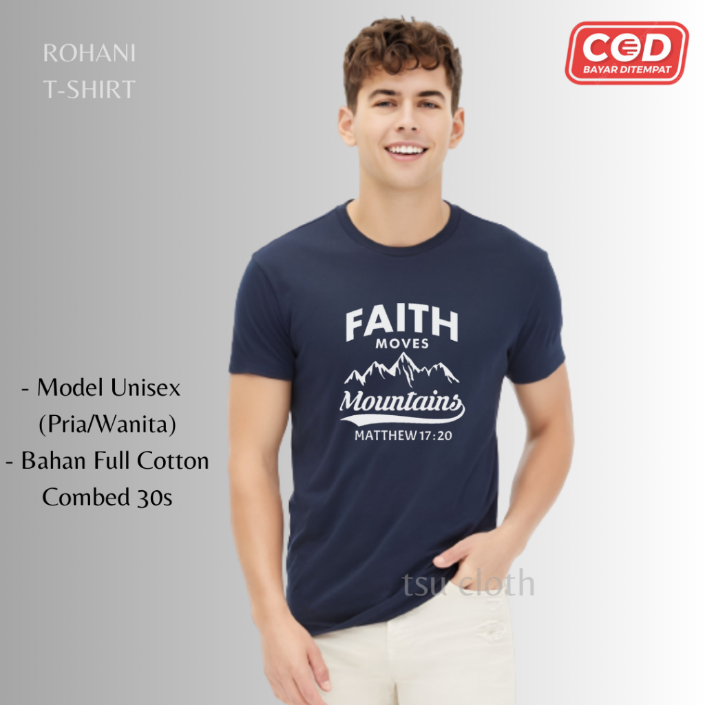 Jual Kaos Rohani / Baju Rohani / Kaos Rohani Kristen / Baju Rohani ...