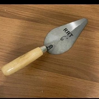 Jual sendok semen 6" plester semen sendok licin gagang kayu 6 inchi ...