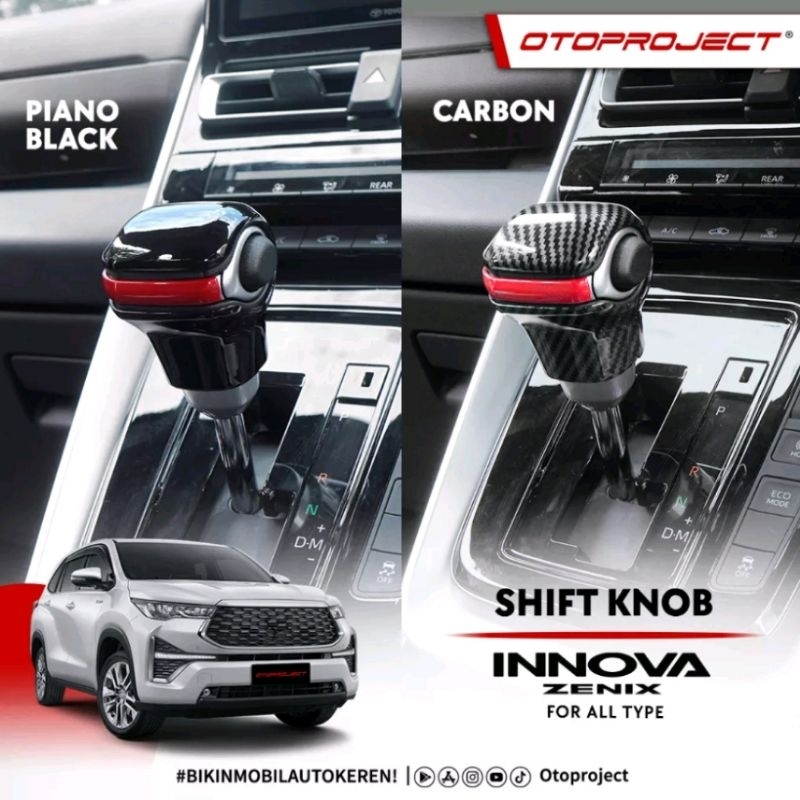 Jual COVER SHIFT KNOB INNOVA ZENIX 2023 OTOPROJECT | Shopee Indonesia