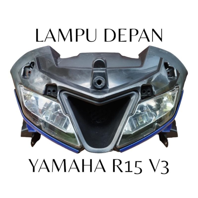 Jual Headlamp reflektor lampu depan Yamaha R15 V3 second origina ...