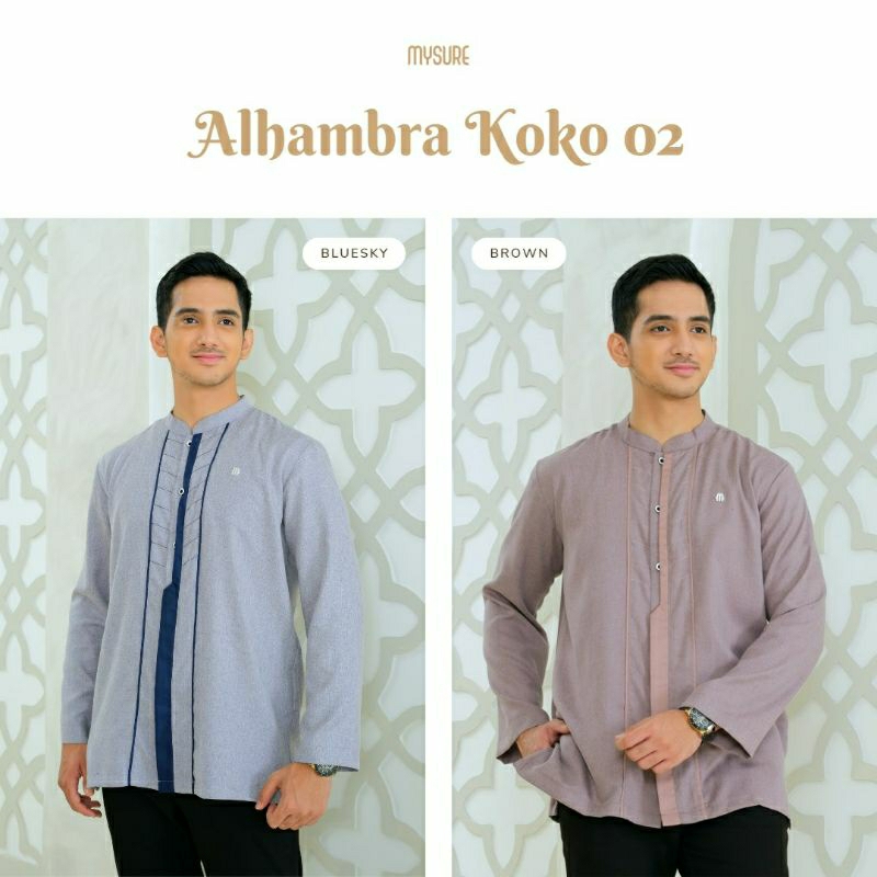 Jual Alhambra koko exclusive 02 baju koko pria by musure koko mewah ...