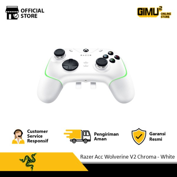 Jual Razer Wolverine V2 Chroma - White Xbox Series X|S Controller ...