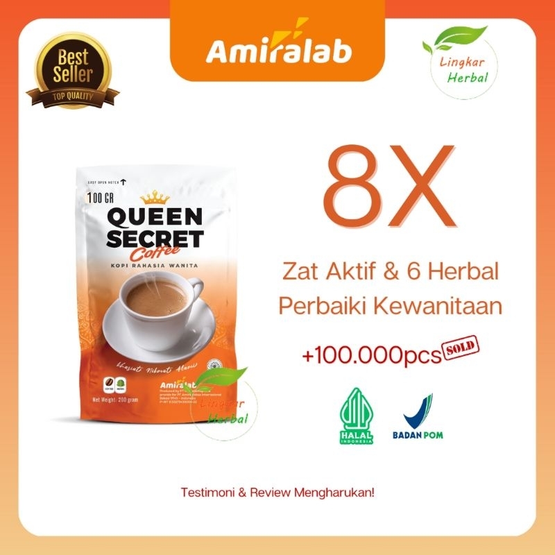 Jual QUEEN SECRET COFEE MINUMAN KOPI HERBAL KEWANITAAN BANYAK KHASIAT ...