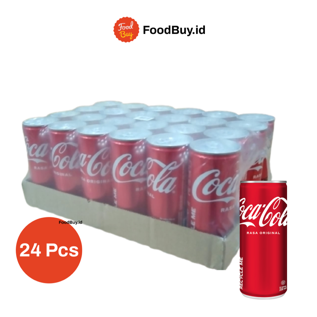 Jual Coca Cola Original 250 ml 1 Dus (24 pcs) | Shopee Indonesia