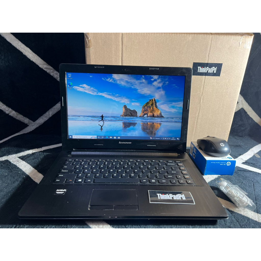 Jual Laptop Gaming desain Lenovo G40 Core i7 5500u Ram 8 Radeon 2gb SSD ...