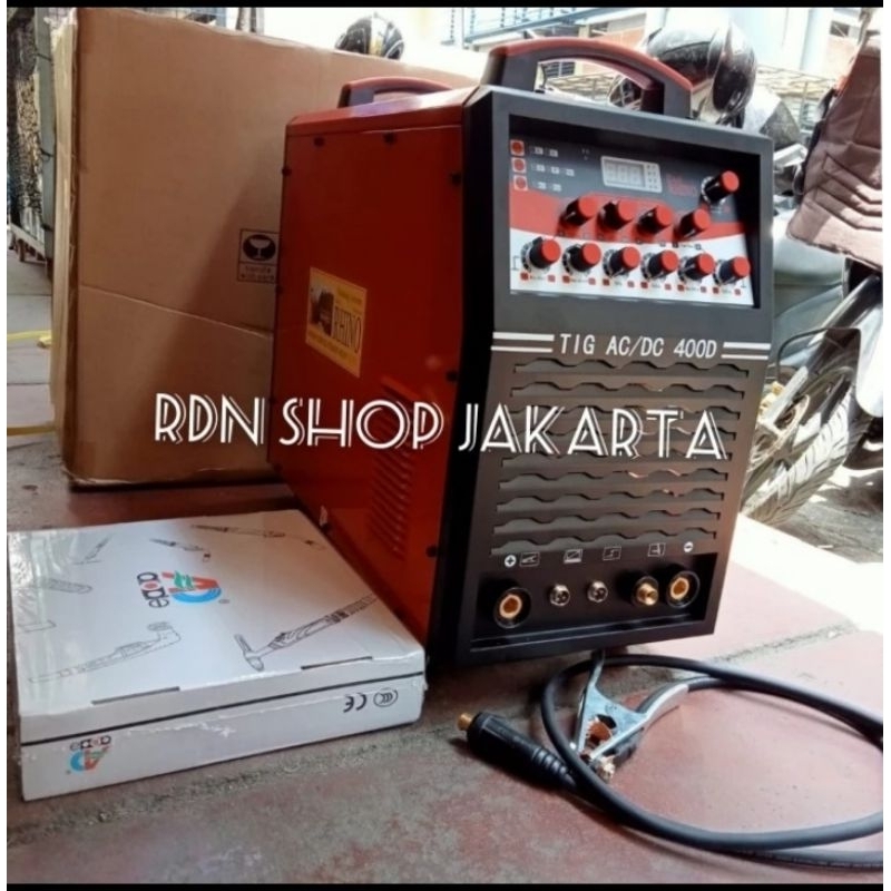 Jual Mesin las travo las TIG AC/DC 400D Black Rhino 380 Volt 3 phase ...