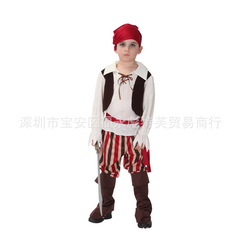 Jual jojokids | kostum anak balita bajak laut | pirate boy cosplay ...
