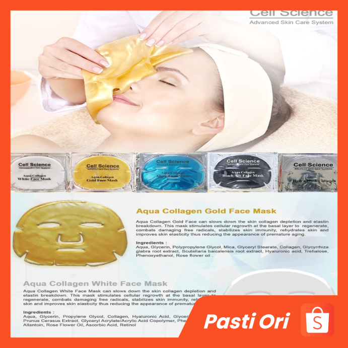 Jual Cell Science Collagen Mask Series | Shopee Indonesia