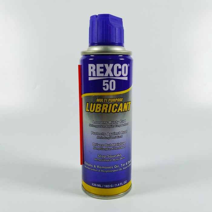 Jual REXCO 50 MULTI PURPOSE LUBRICANT 220ml | Shopee Indonesia