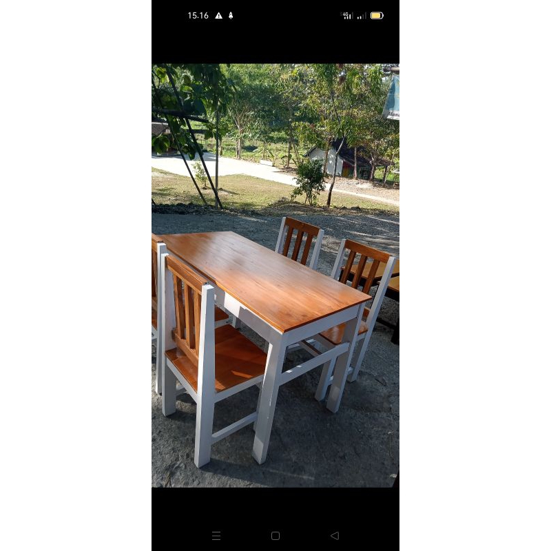 Jual meja dan kursi set | Shopee Indonesia