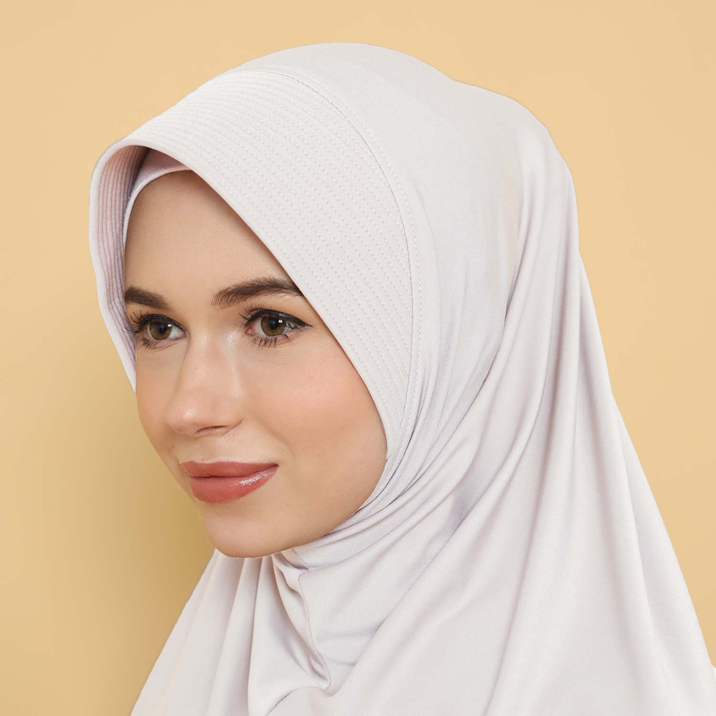 Jual Hijab Sporty / Hijab Instant / Hijab Sporty Spandek Bergo Polos ...
