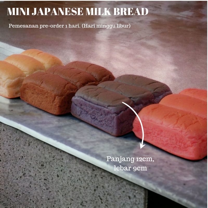 Jual Mini Japanese Milk Bread Extra Soft | Shopee Indonesia