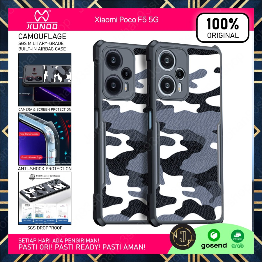 Jual Case Xiaomi Poco F5 5G XUNDD Beatle Bumper Camouflage Casing ...
