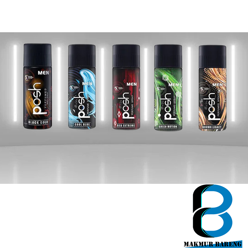Jual Posh Men Body Spray 150ml All Variant Termurah | Shopee Indonesia