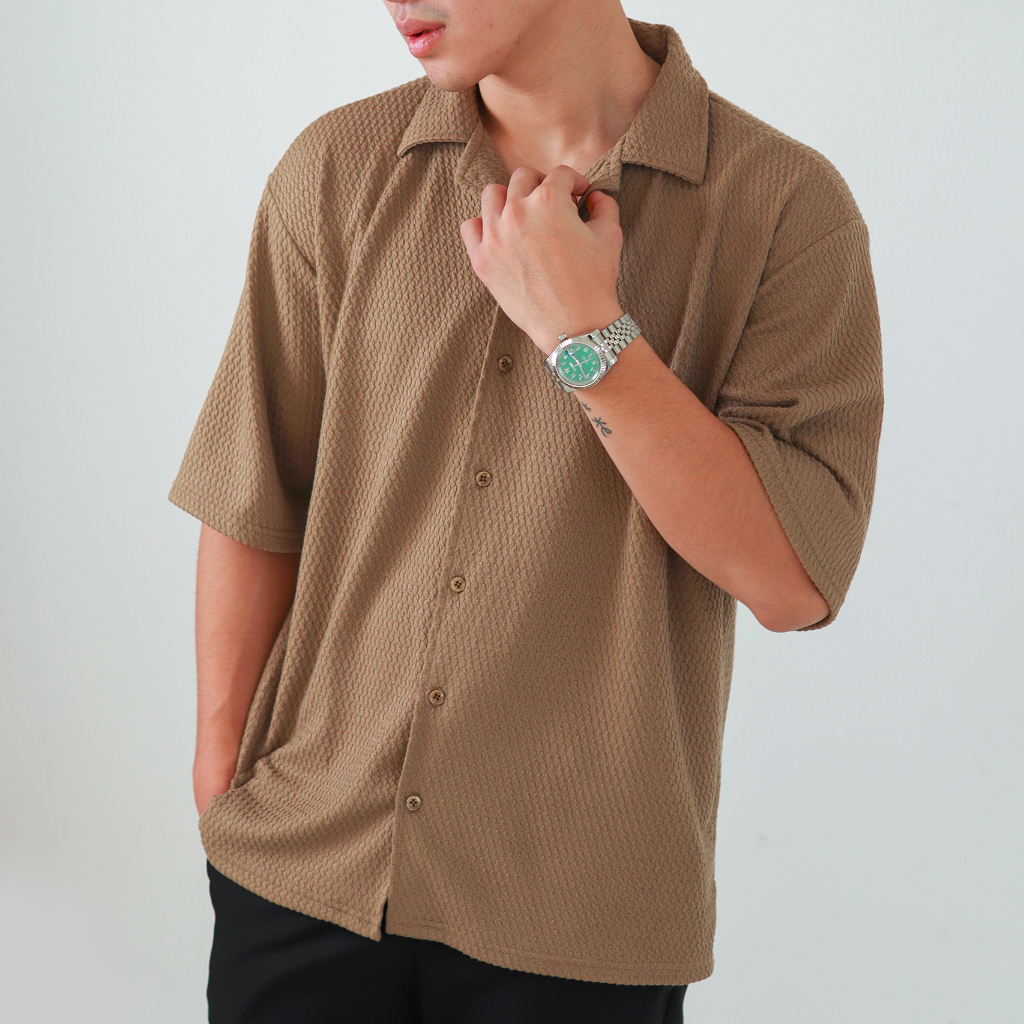 Jual MSMO MEN Eiji / T-shirt Knit Pria / Baju Knit Pria | Shopee Indonesia