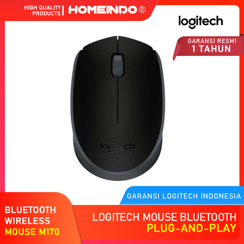 Jual Mouse Logitech Bluetooth Wireless Wireles USB M170 | Shopee Indonesia