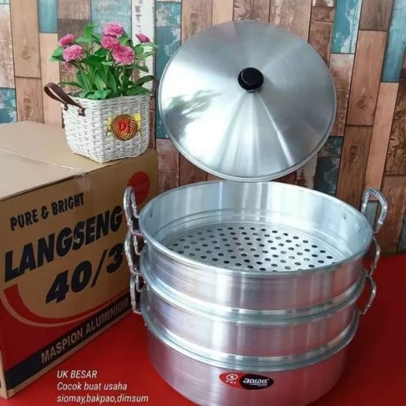 Jual LANGSENG JAWA 40 CM DANDANG SARANG MASPION SUSUN 3 TINGKAT ...