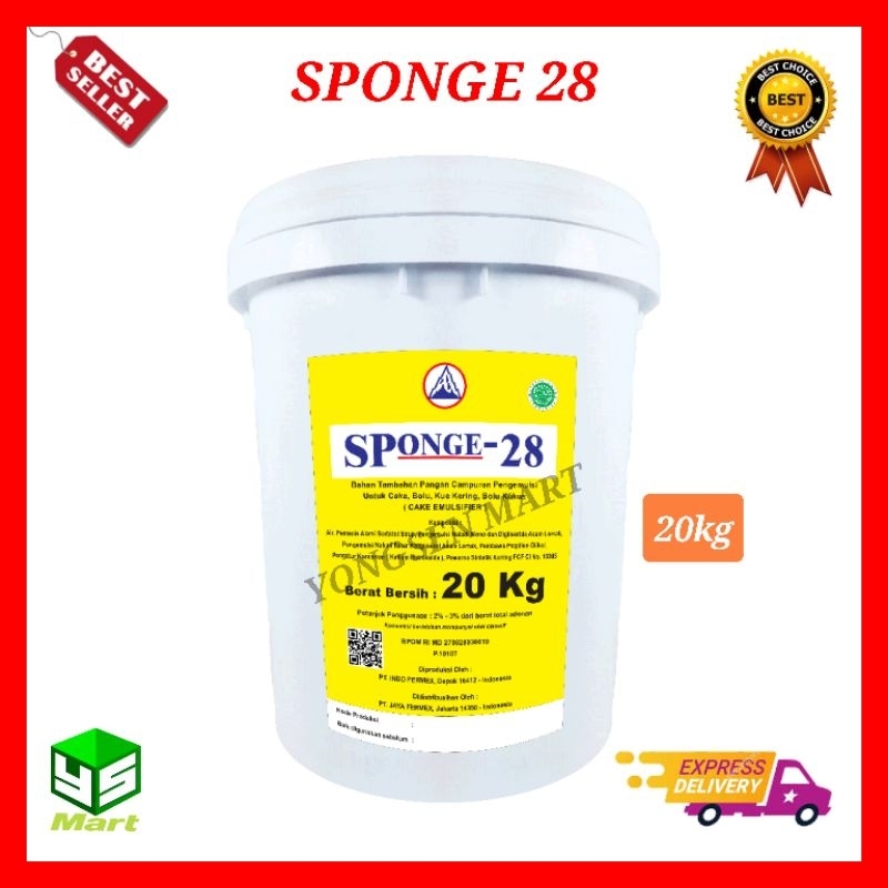 Jual Sponge 28 cake emulsifier 20kg | Shopee Indonesia