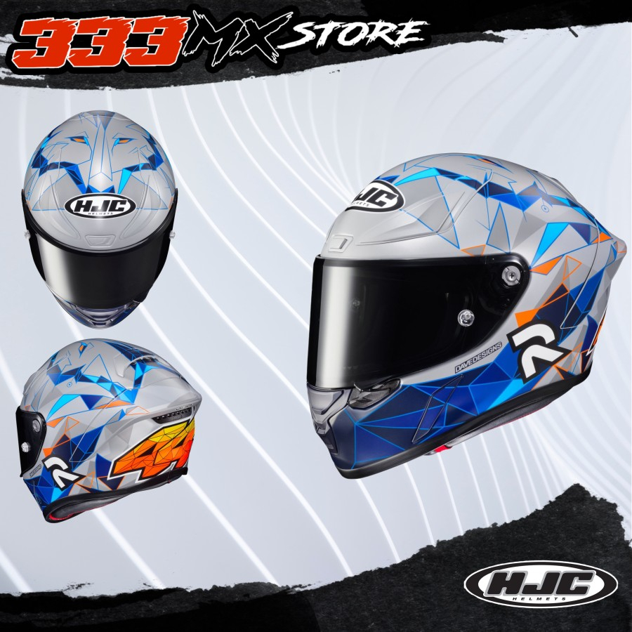 Jual Helm HJC RPHA 1 Pol Espargaro Replica Grey Blue HJC RPHA 1 ...