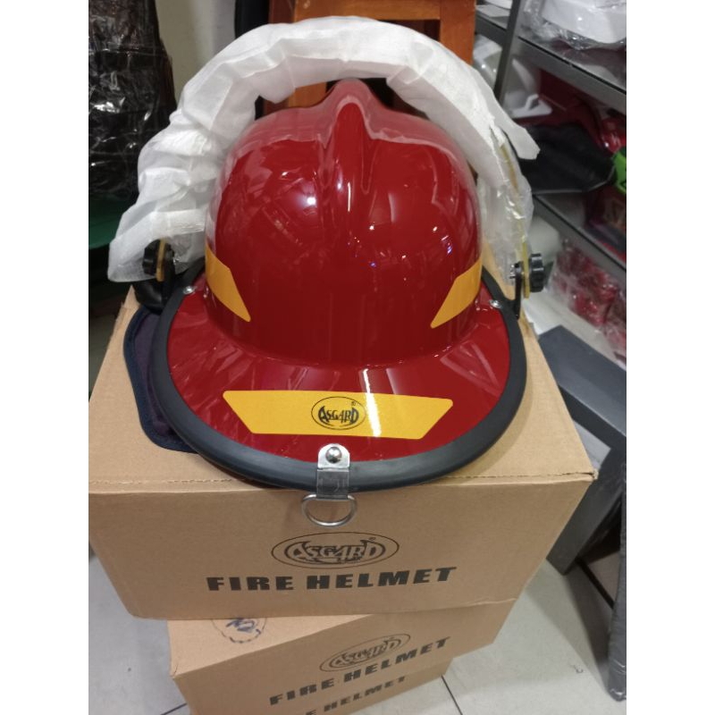 Jual Helm Pemadam Kebakaran Asgard / Safety Helm Pemadam Merk Asgard ...