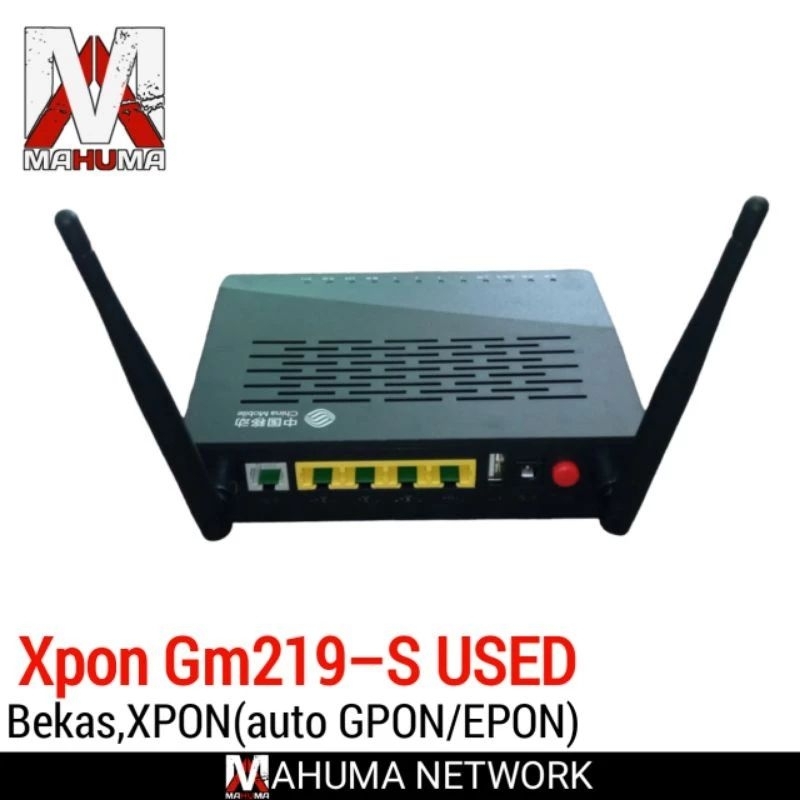 Jual ONU ONT GM219-S XPON EPON GPON MODEM ROUTER ACCESS POINT WIRELESS | Shopee Indonesia