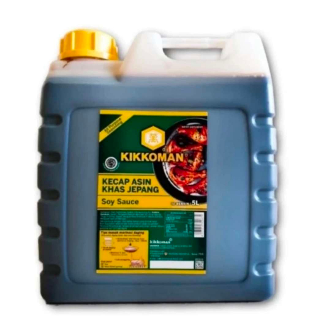 Jual Kikkoman All Purpose Soy Sauce / Kecap Asin Khas Jepang | 5 Liter ...