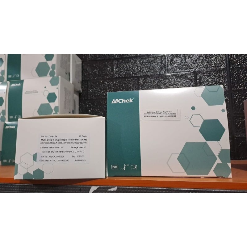 Jual Alat Test Narkoba 6 Parameter Allcheck Basecheck | Shopee Indonesia