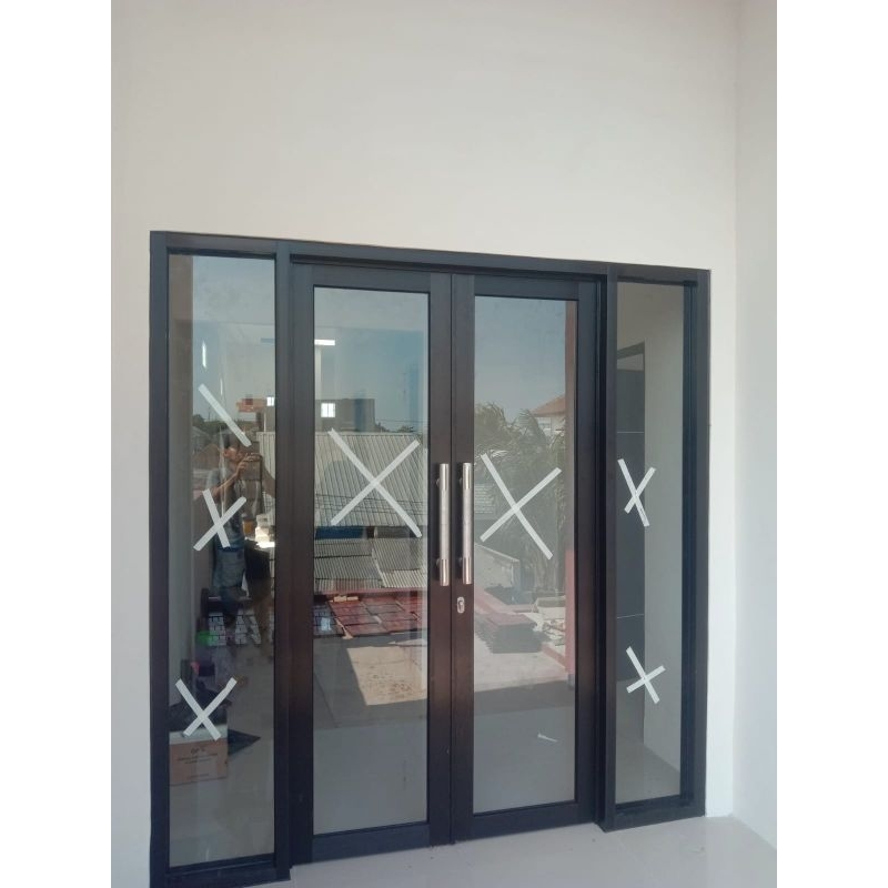 Jual Pintu kaca aluminium/pintu aluminium/pintu sleding/jendela kaca ...