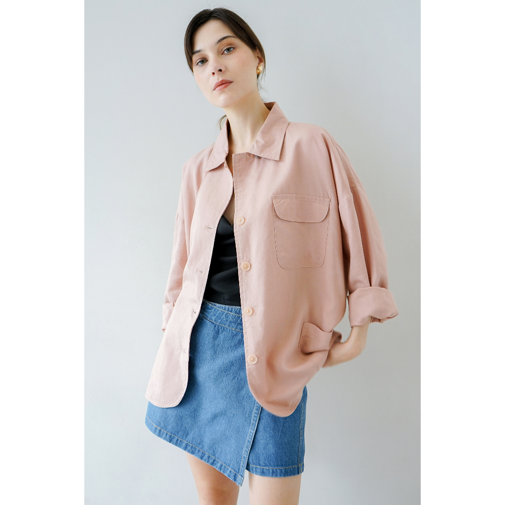 Jual Kivee - Gareth Shirt (UNISEX) / Kemeja Pria dan Wanita / Kemeja ...