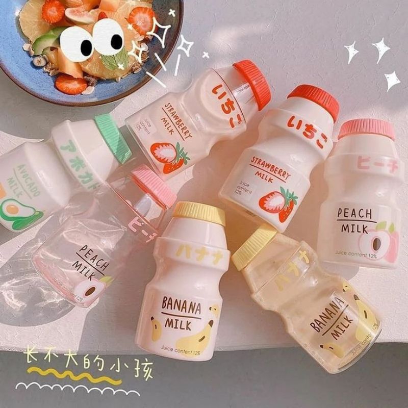 Jual Botol Air Minum Unik Botol Fruity Botol Minum Korea | Shopee Indonesia