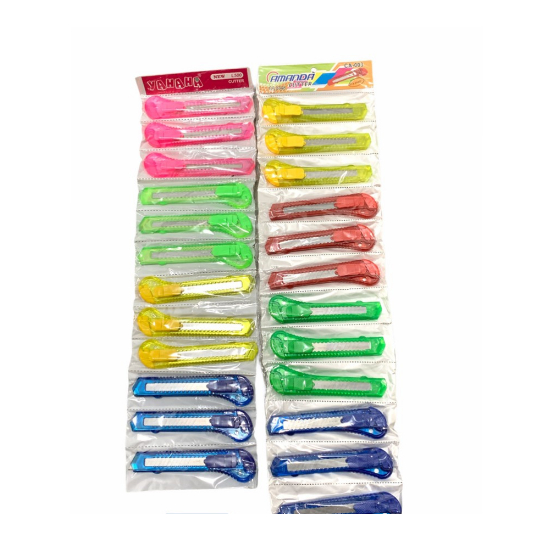 Jual [FAFAFA] Cutter Pemotong Kertas Besar Warna Warni | Shopee Indonesia