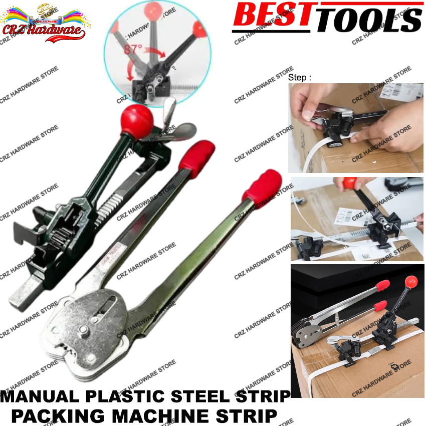 Jual ALAT PACKING DUS MESIN KLEM TALI KARDUS KAYU STRAPING BAND ...