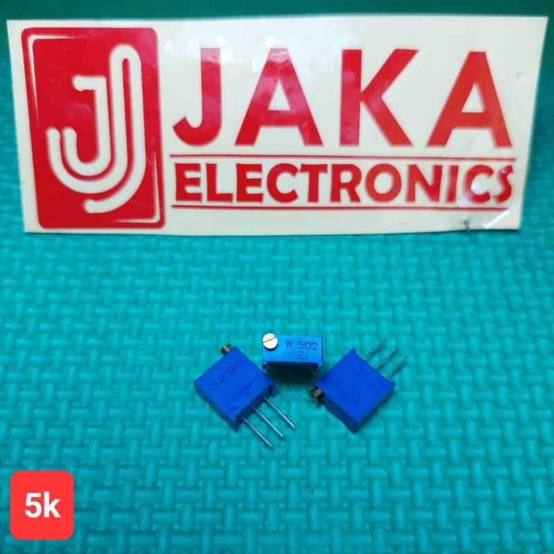 Jual Potensiometer Lunear Multiturn Trimpot Trimmer Resistor 5K ...