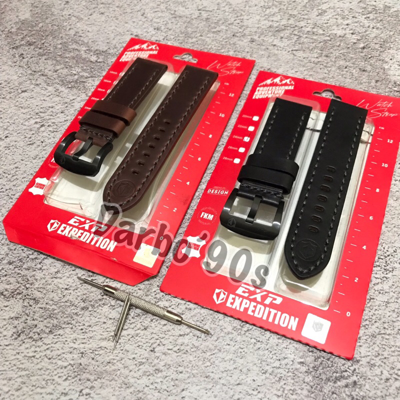 Jual Strap Tali Kulit Jam Tangan Expedition Original Strap Leather ...
