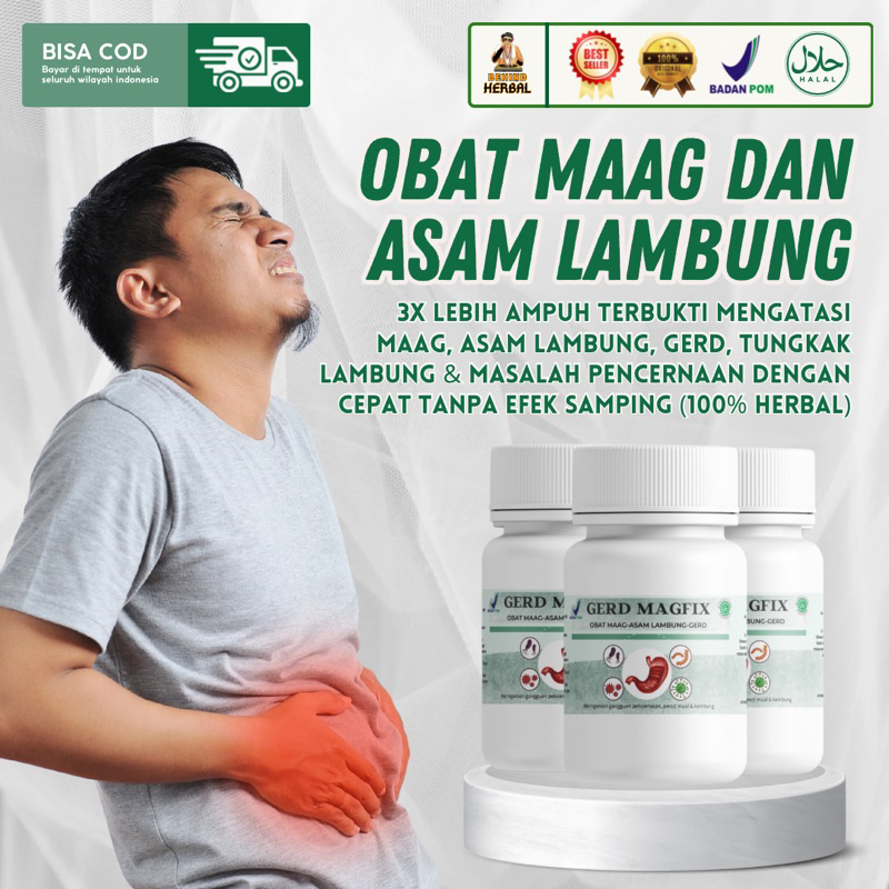 Jual GERD MAGFIX Obat Maag Kronis Obat Asam Lambung Atasi Infeksi ...