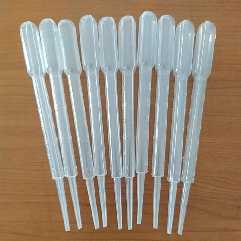 Jual Pipet kaca tetes Laboratorium/pipet tetes panjang kepala merah 15 ...
