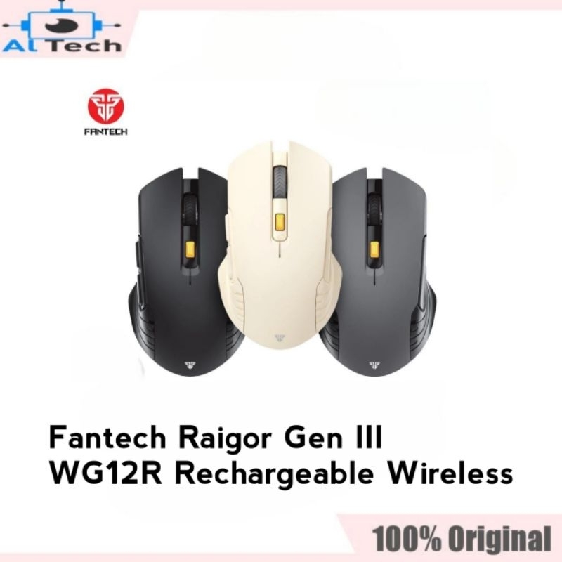 Jual Fantech Raigor Gen III WG12R Rechargeable Wireless | Shopee Indonesia