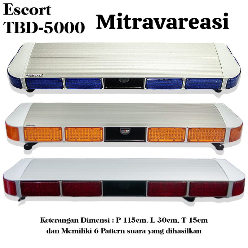 Jual LAMPU LED EMERGENCY TDB 5000 L PATWAL AMBULANCE DAMKAR DEREK ...