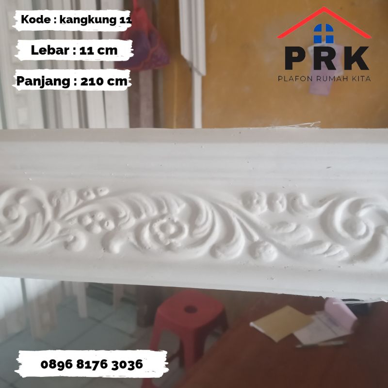 Jual Lis List Gypsum Gipsum Motif Kangkung 11cm Plafon ornament ...