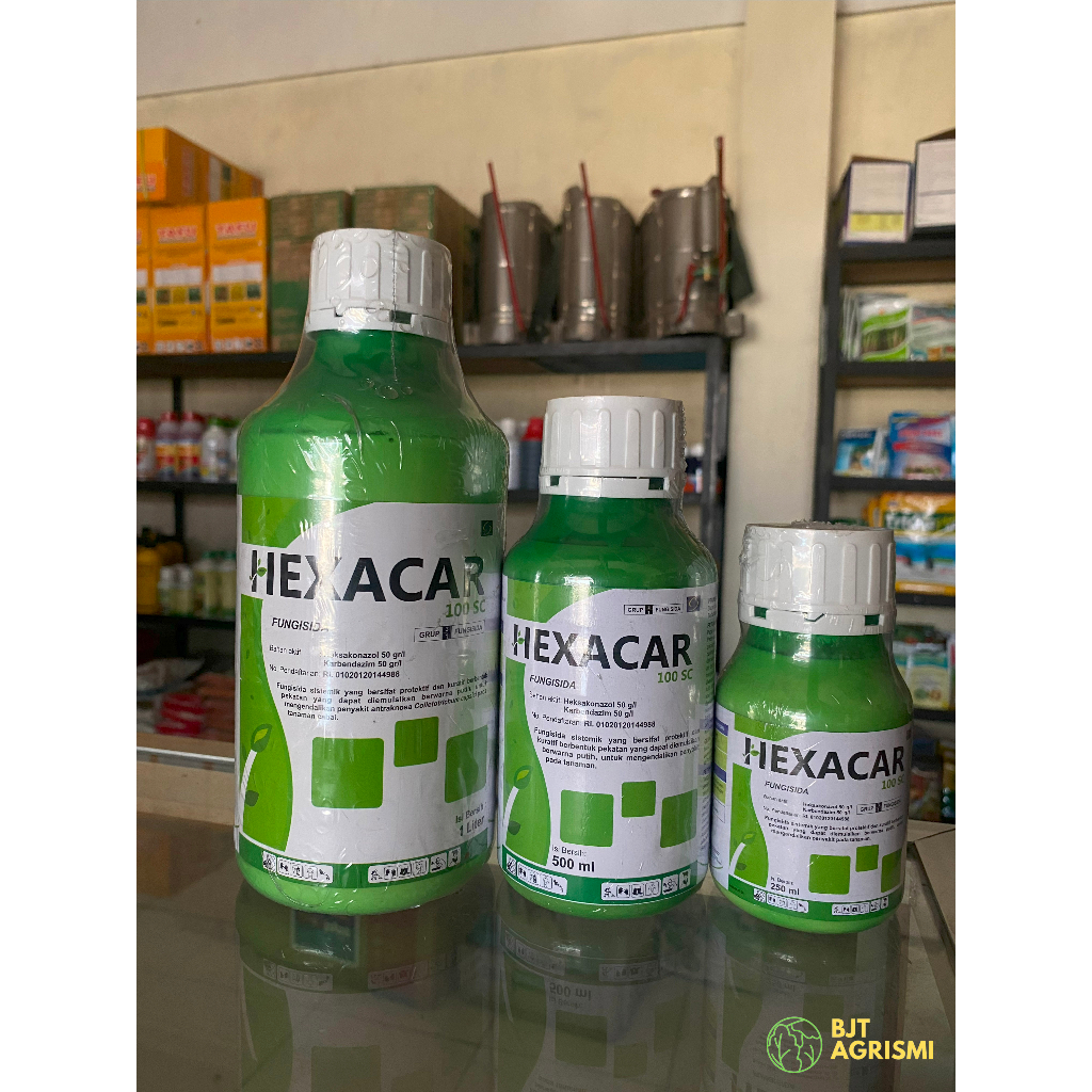 Jual Hexacar 100 SC Fungsida Cair untuk Bercak dan patek Cabai 250ML ...