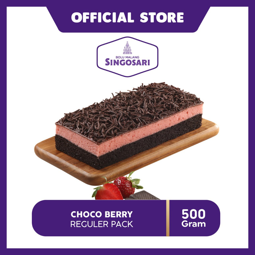 Jual Bolu Malang Singosari - Chocoberry (500 gr) | Shopee Indonesia