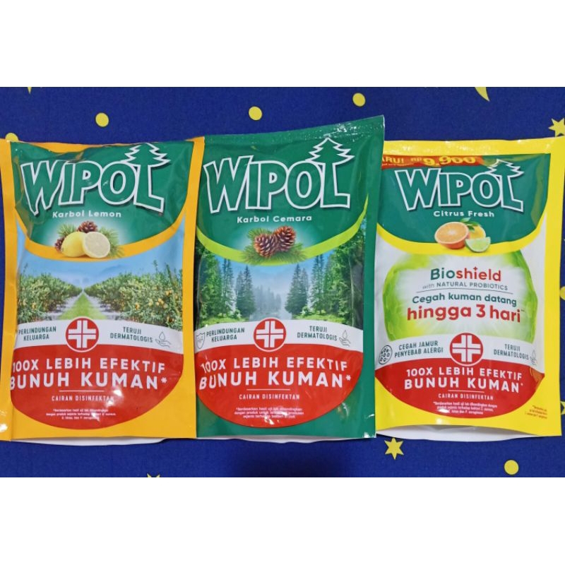 Jual Wipol Karbol Cemara / Lemon 750ml / Citrus Fresh 450ml | Shopee ...