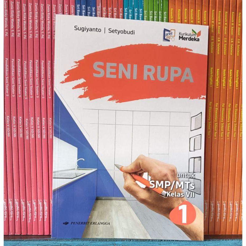 Jual BUKU SENI RUPA UNTUK SMP/MTS KELAS 7 KURIKULUM MERDEKA PENERBIT ERLANGGA | Shopee Indonesia