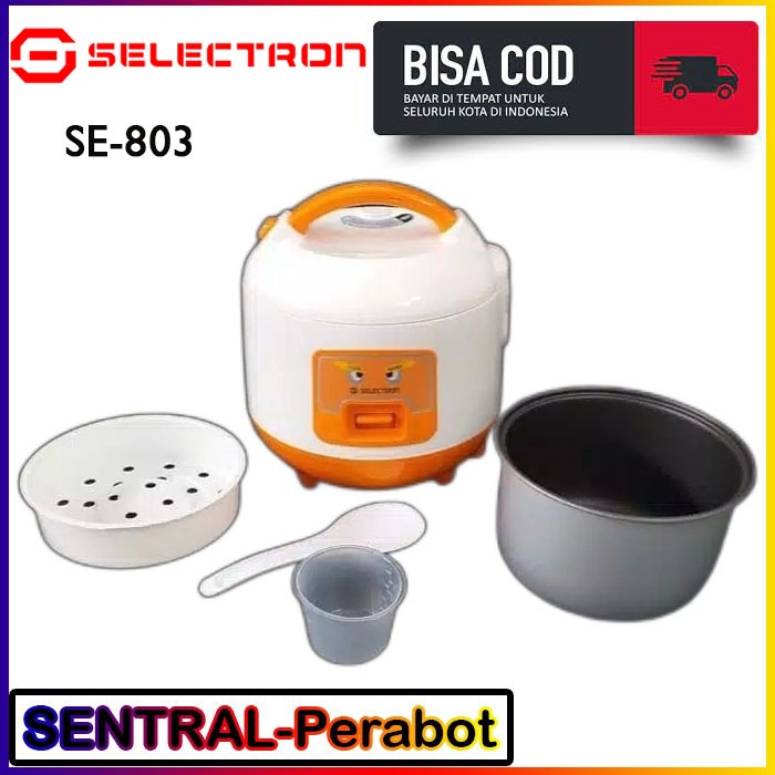Jual Rice Cooker SELECTRON SE-803 Magic Com Mini 1 Liter | Shopee Indonesia